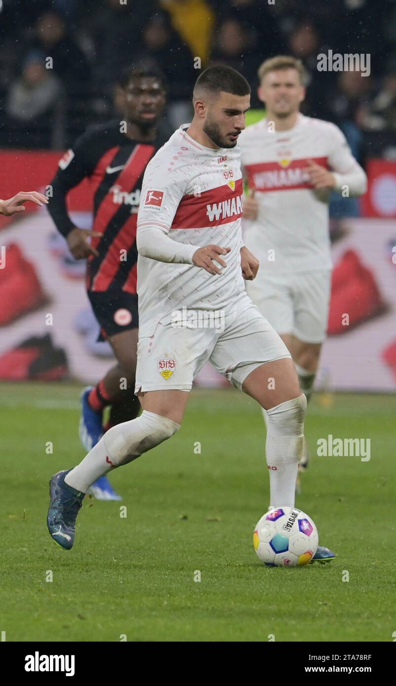Deniz Undav fotografiert beim Fußball Bundesliga Spiel Eintracht ...