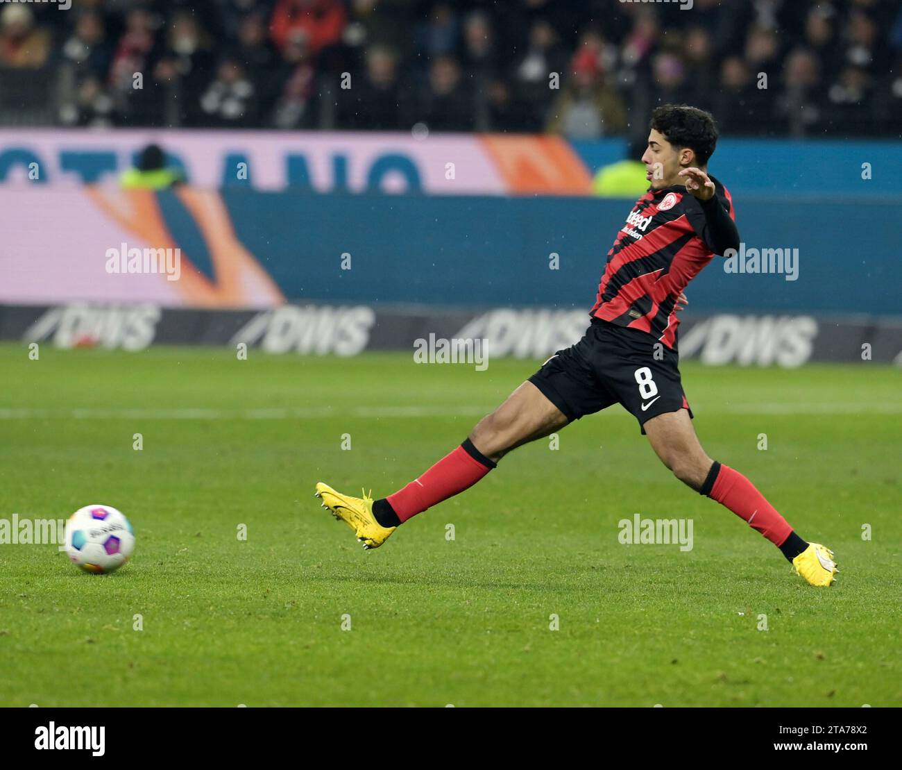 Frankfurt, Deutschland. 25th Nov, 2023. Fares. Chaibi fotografiert beim ...