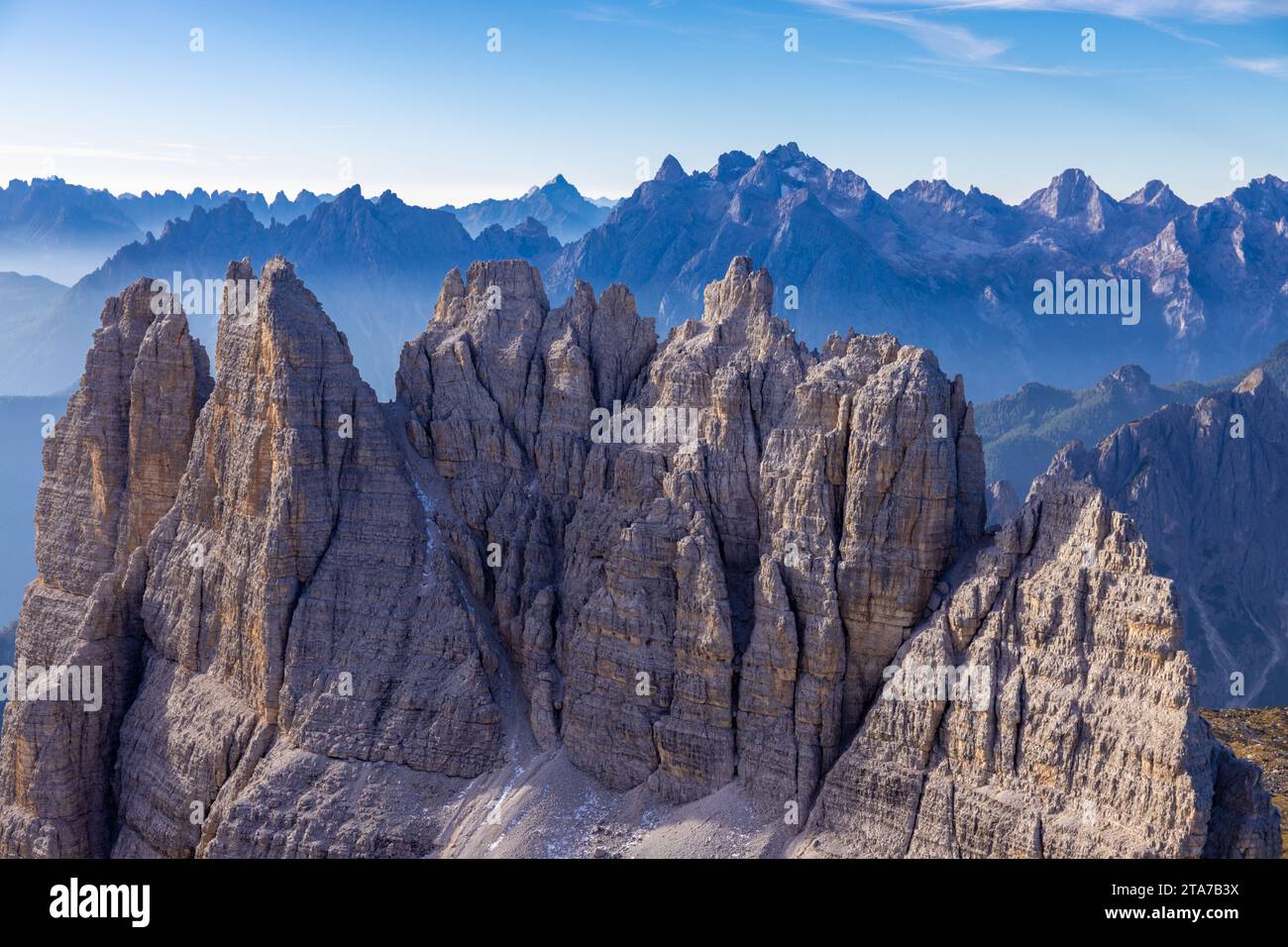 Dolomites, Dolomiti Alps in Italy summer landscape with high rocky ...