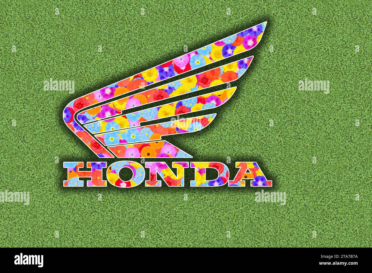 logo of japanese car company honda as symbol of clean energy Stock ...