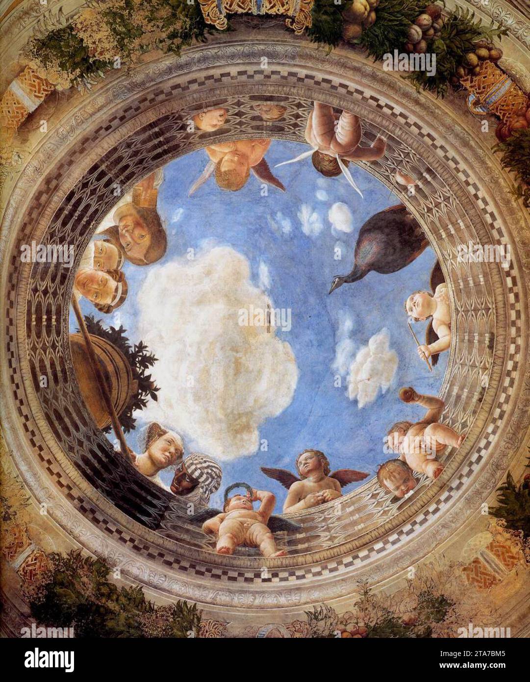 Andrea mantegna ceiling hi-res stock photography and images - Alamy