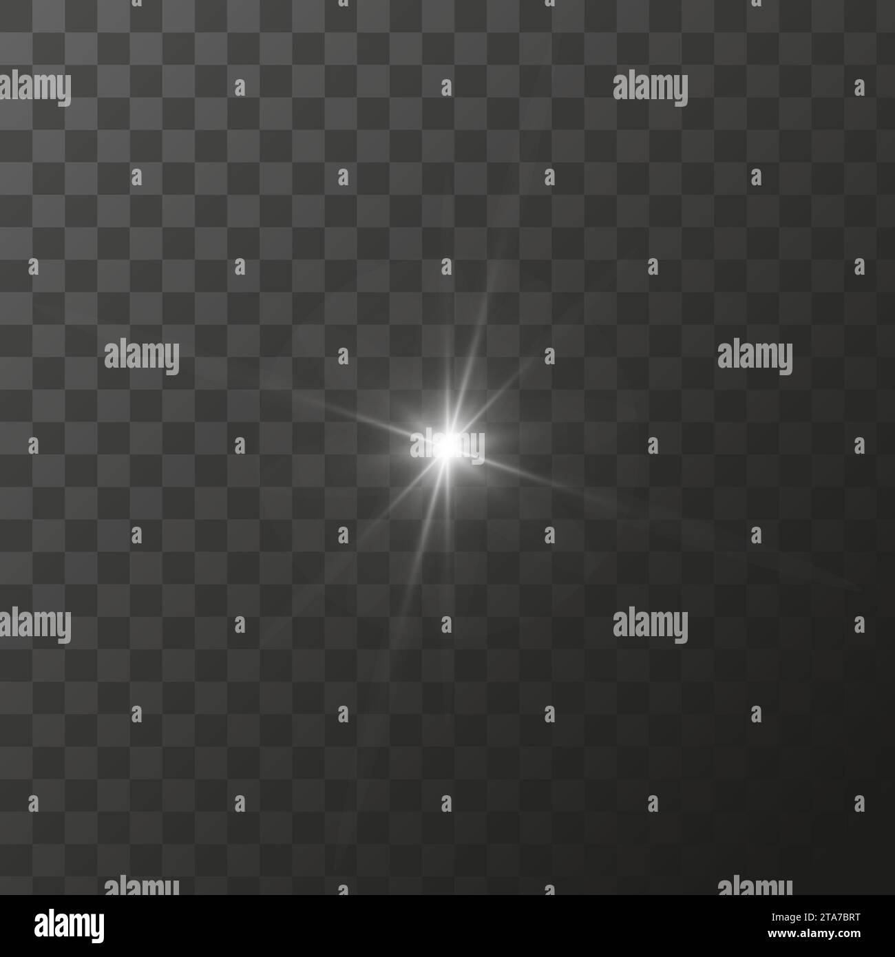 Shining star light rays glowing particles. Vector special effect on a ...