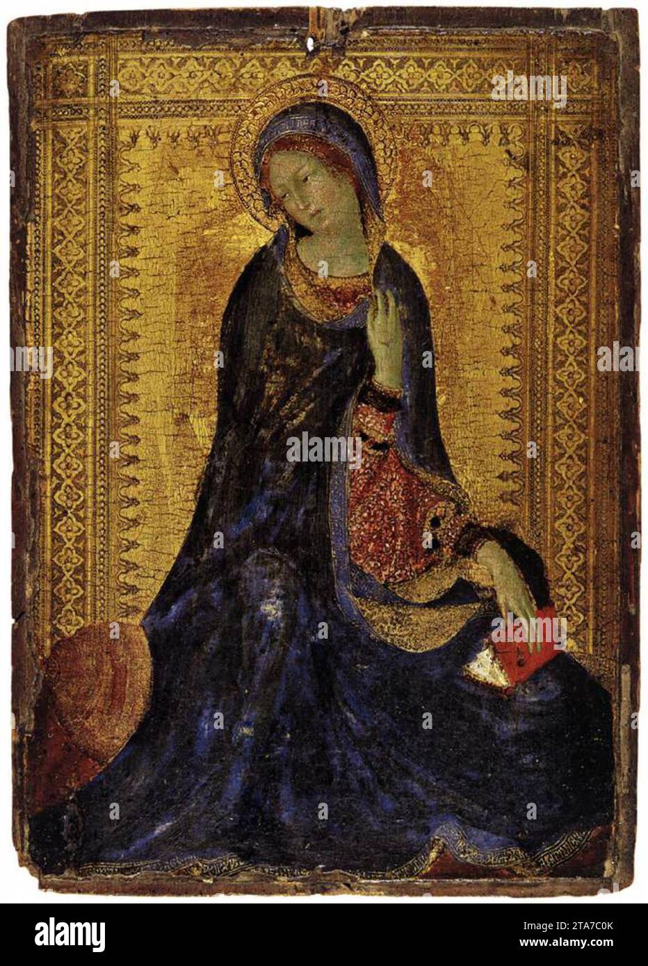 Simone martini annunciation Cut Out Stock Images & Pictures - Alamy