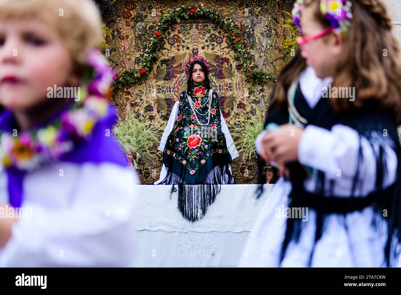 "Las Mayas" Festival (Colmenar Viejo, Madrid Stock Photo - Alamy