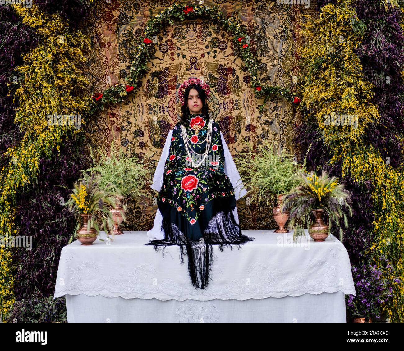 "Las Mayas" Festival (Colmenar Viejo, Madrid Stock Photo - Alamy