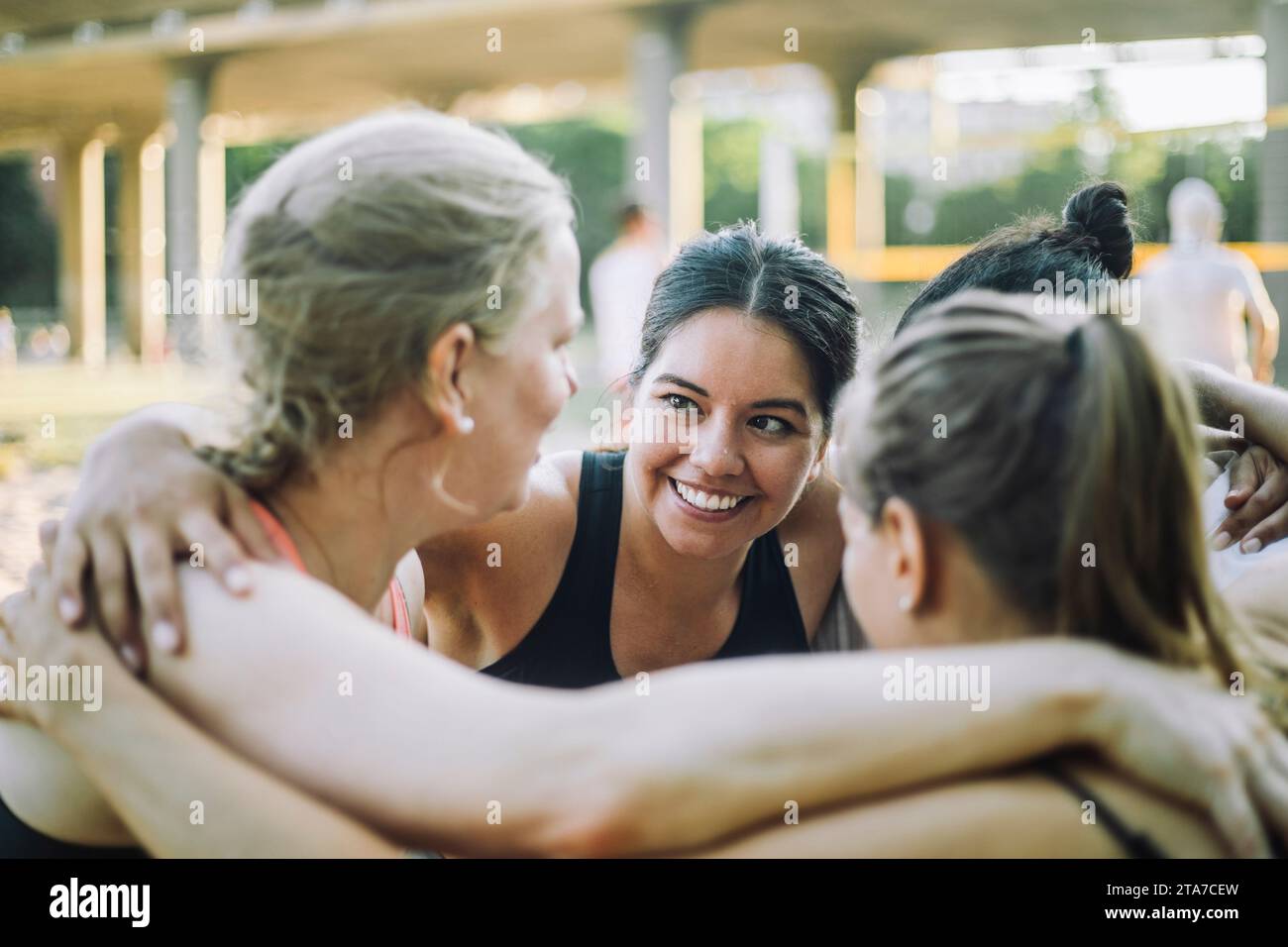 Mature and young woman friends hi-res stock photography and images - Alamy
