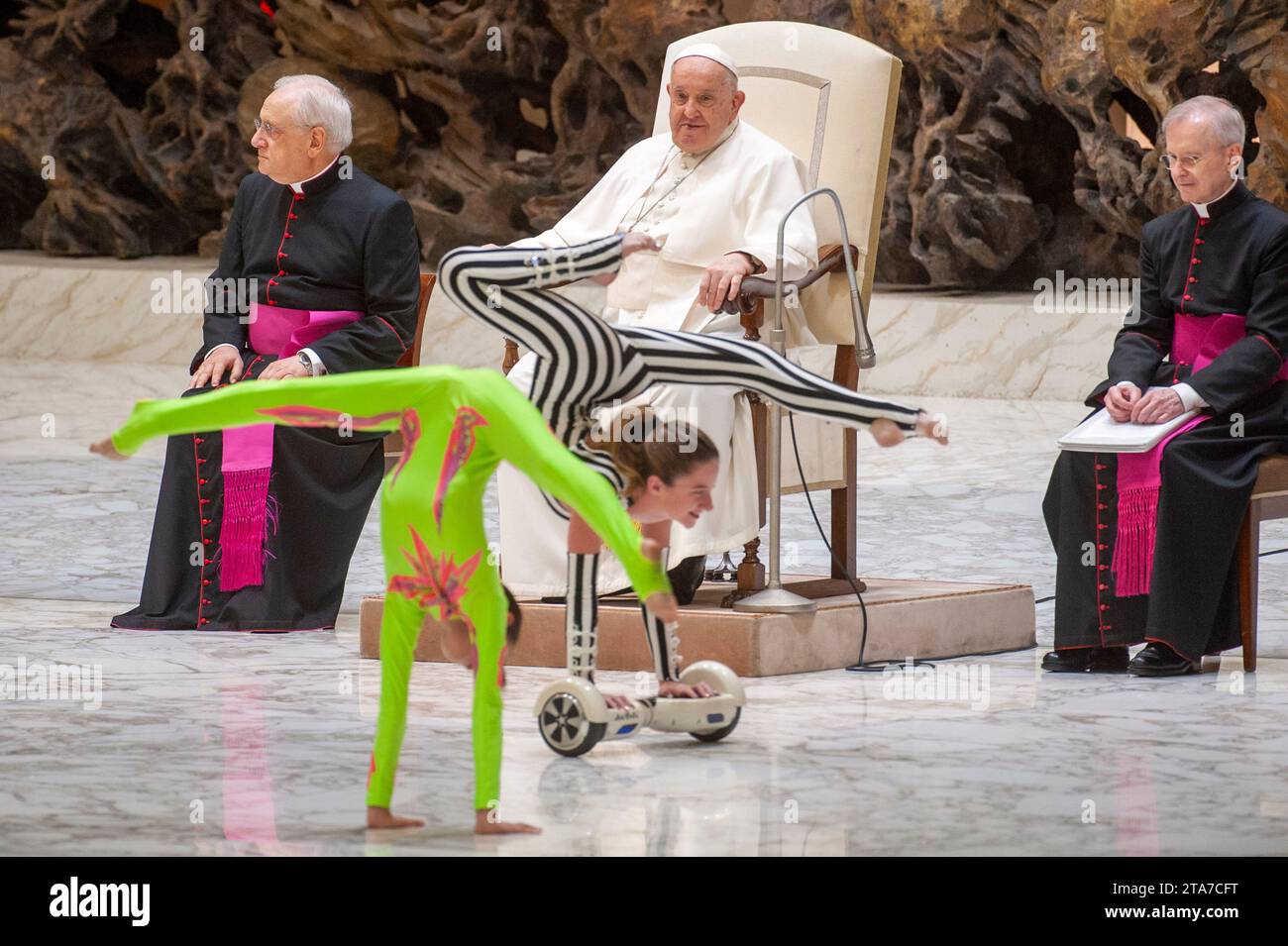 Rome, Italy. 29th Nov, 2023. Italy, Rome, Vatican, 2023/11/29 . Circus ...