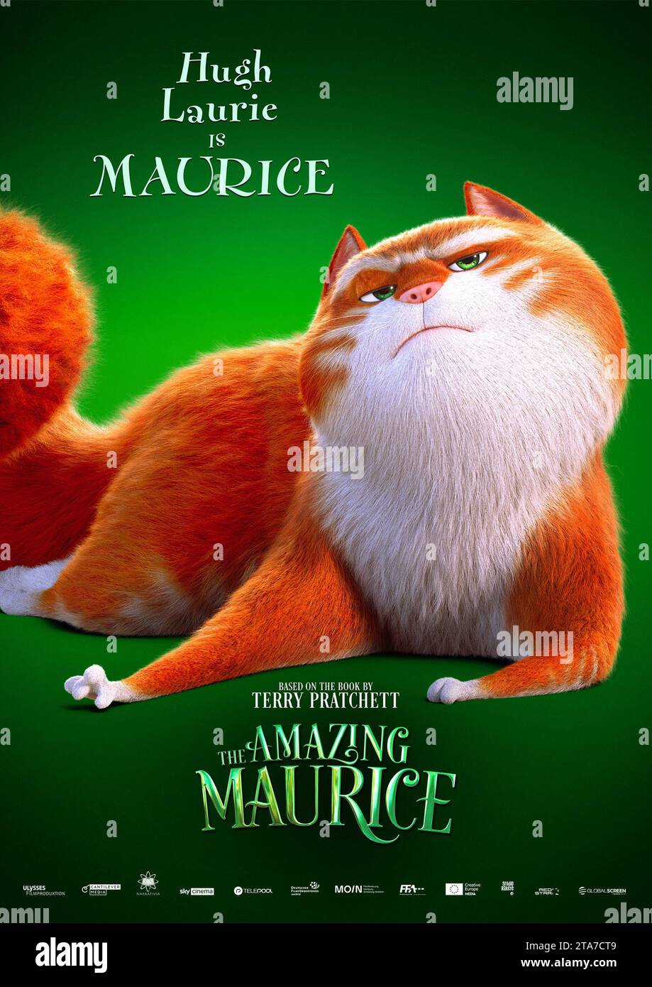 THE AMAZING MAURICE, poster, Maurice (voice: Hugh Laurie), 2022. © Viva ...