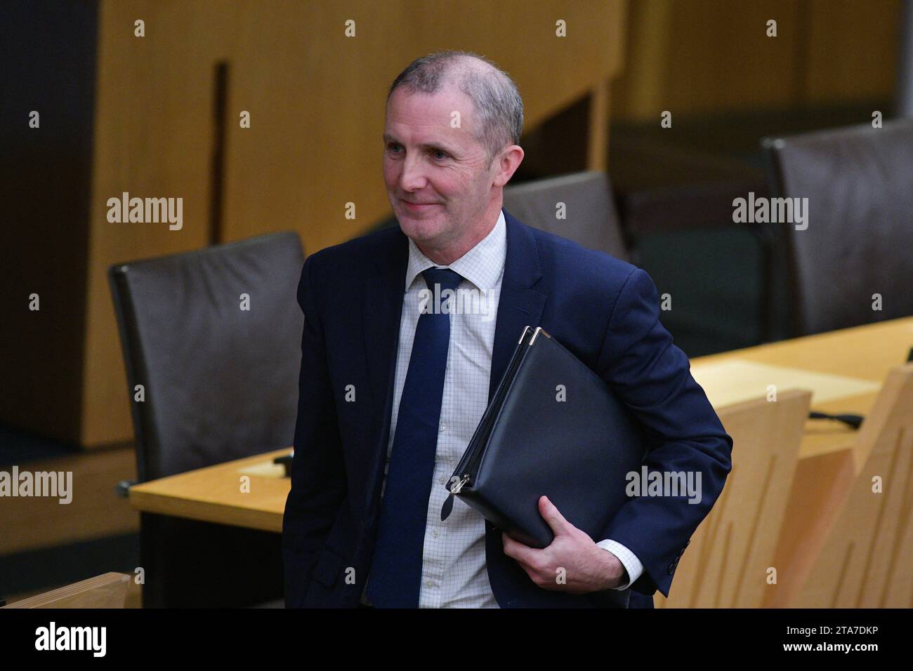 Edinburgh Scotland, UK 29 November 2023. Cabinet Secretary for NHS ...