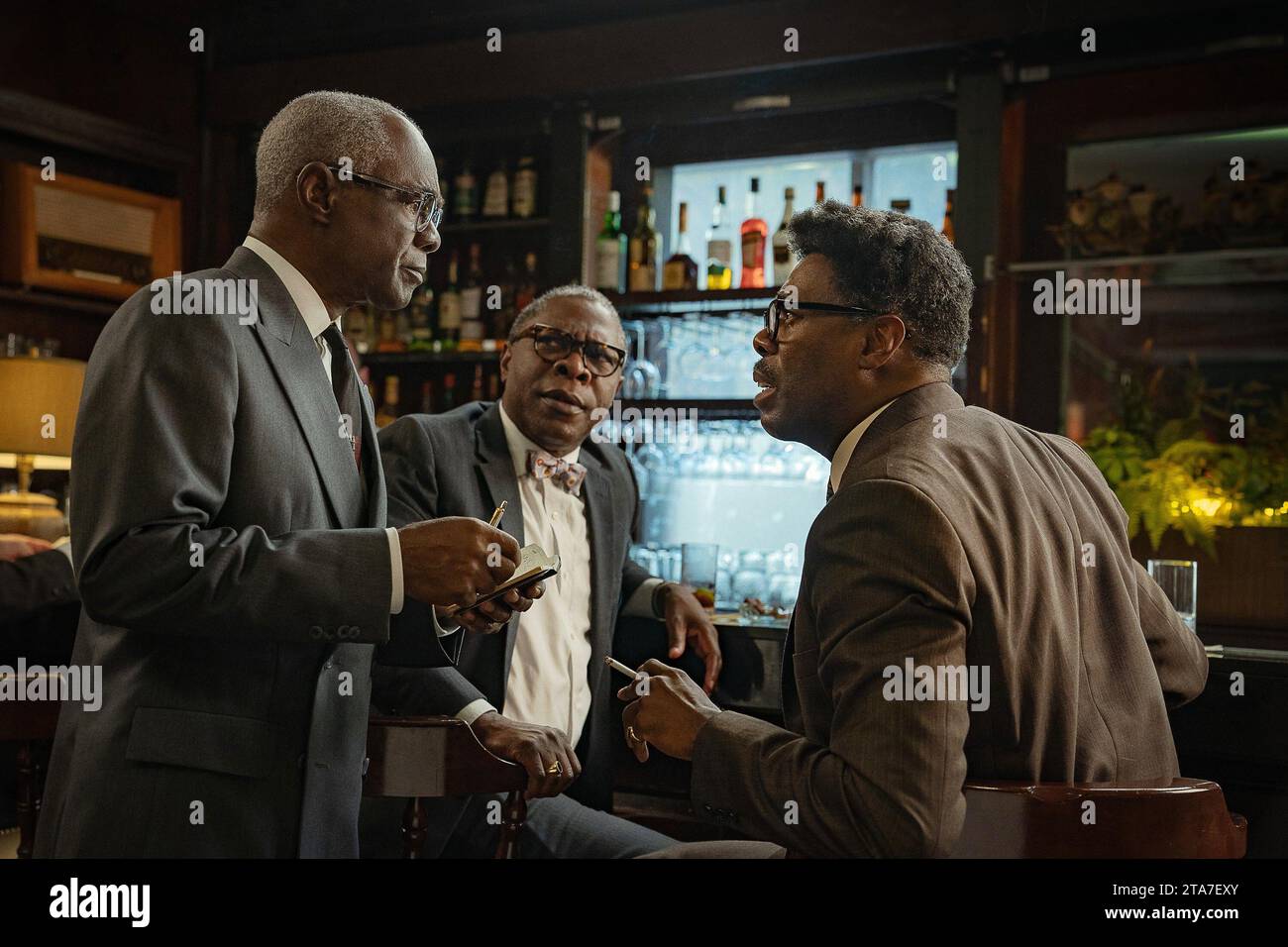 RUSTIN, from left: Glynn Turman, Michael Potts, Colman Domingo as ...