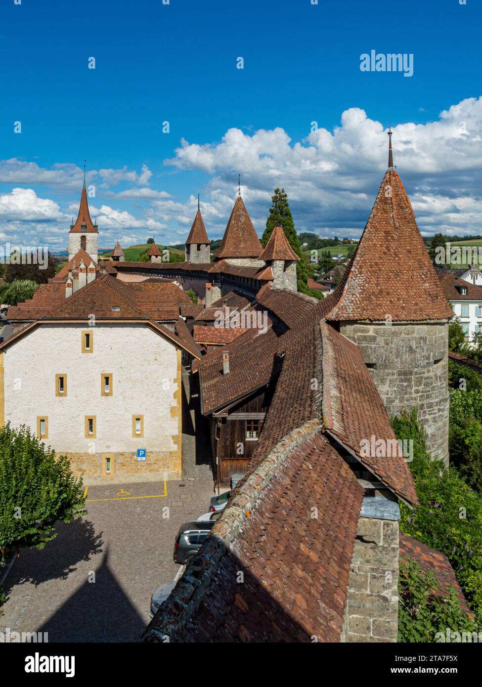 View to city wall hi-res stock photography and images - Alamy