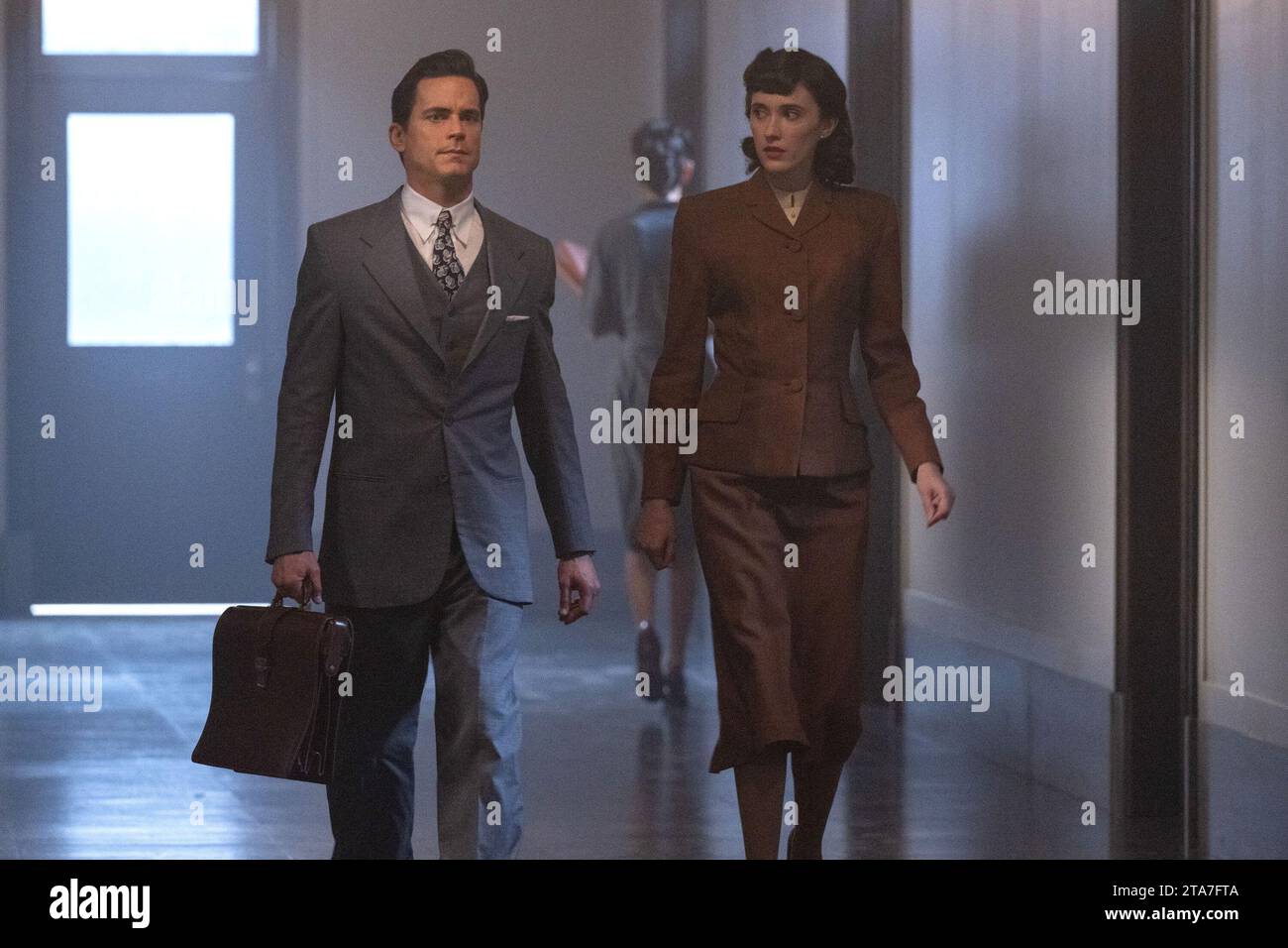 FELLOW TRAVELERS, from left: Matt Bomer, Erin Neufer, 'Bulletproof', (Season 1, ep. 102, aired ...