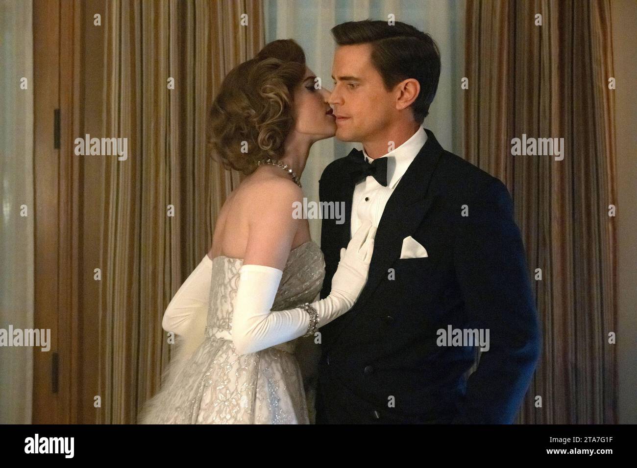 FELLOW TRAVELERS, from left: Allison Williams, Matt Bomer, 'Hit Me ...