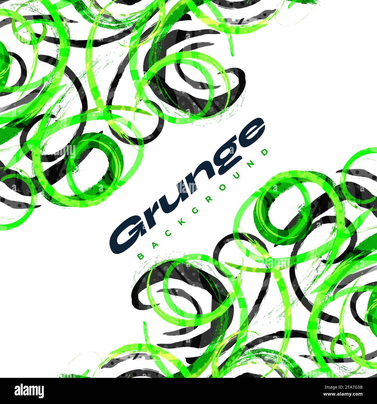 Black and Green Brush Background with Halftone Effect. Sport Background ...