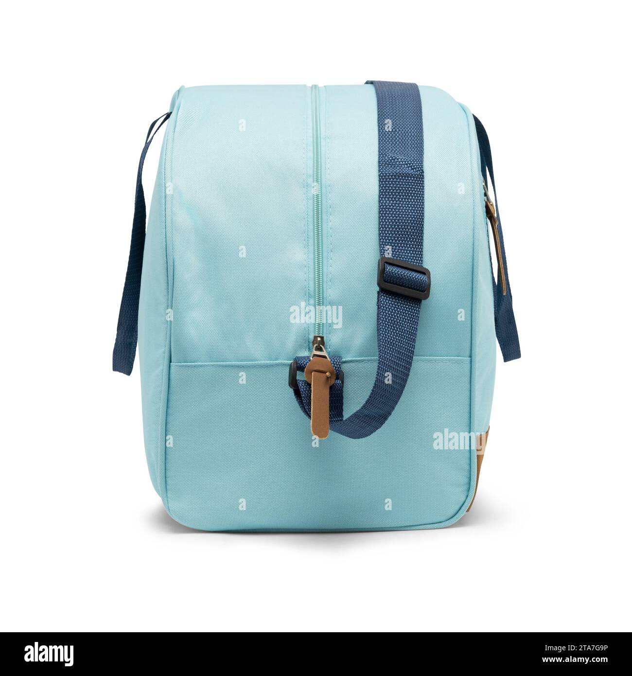 blue color blank outdoor trendy fun sports custom nylon cross body ...