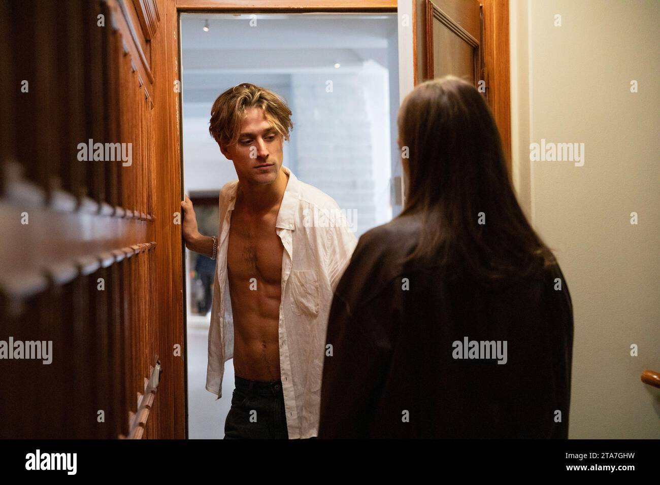 A NEARLY NORMAL FAMILY, (aka EN HELT VANLIG FAMILJ), from left ...