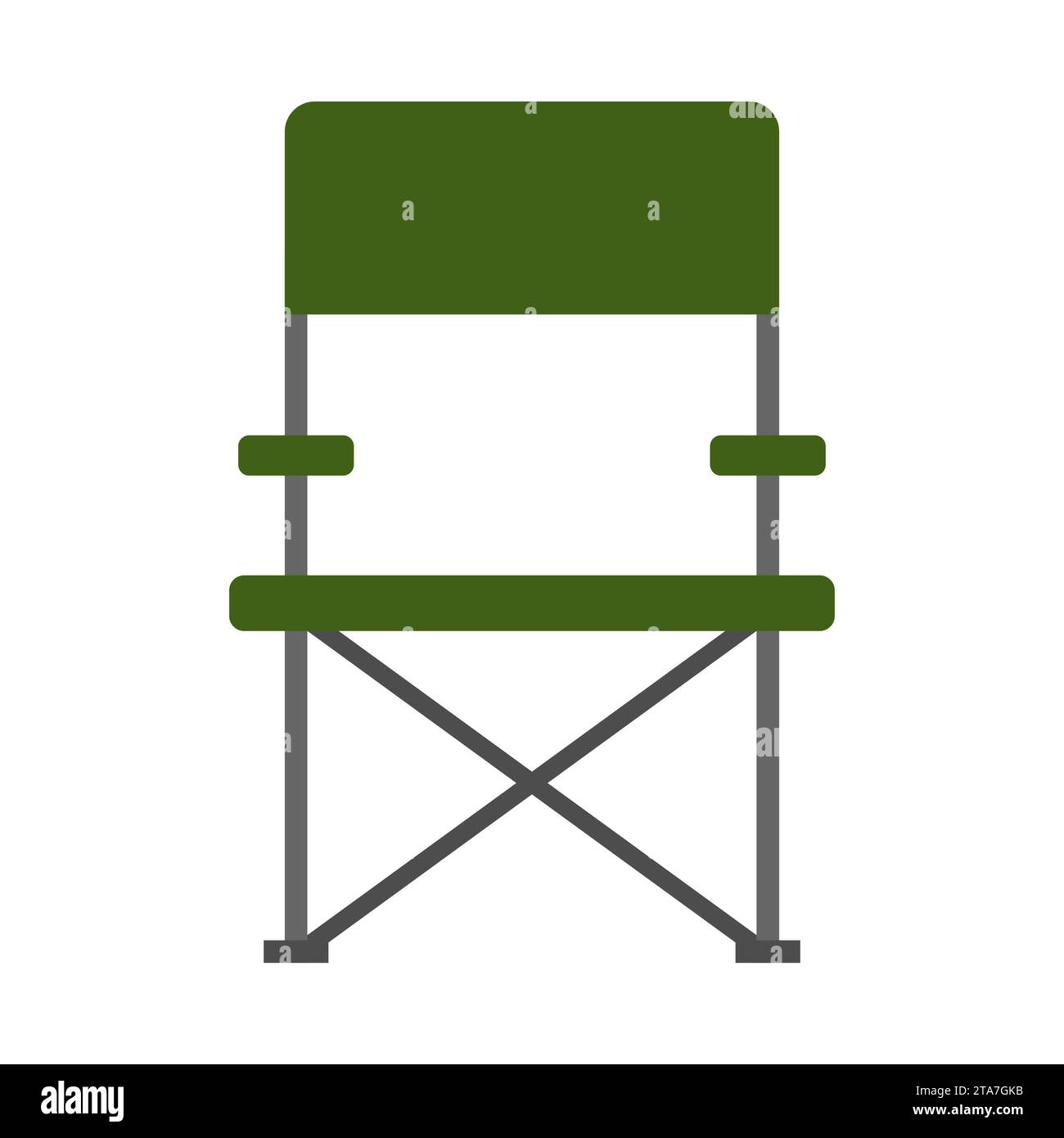 Fishing Chair With Rod Rest GAROZATION Green Folding Fishing Chair ...