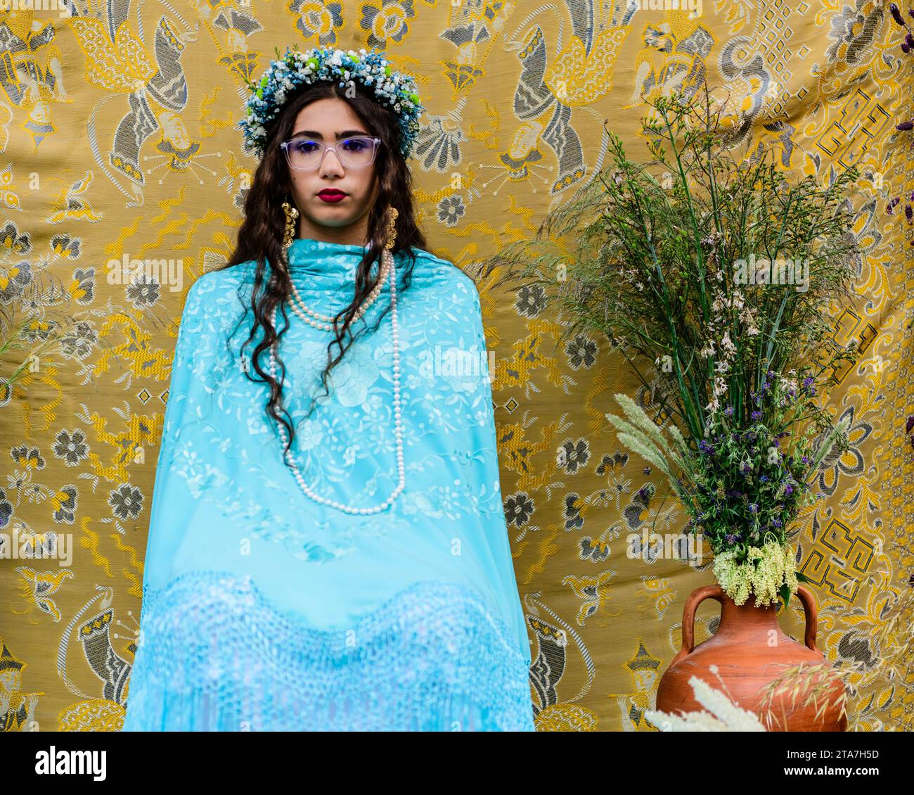 "Las Mayas" Festival (Colmenar Viejo, Madrid Stock Photo - Alamy