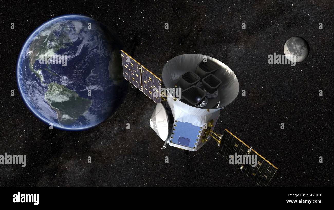 This image provided by NASA shows an artist’s illustration of the Tess ...