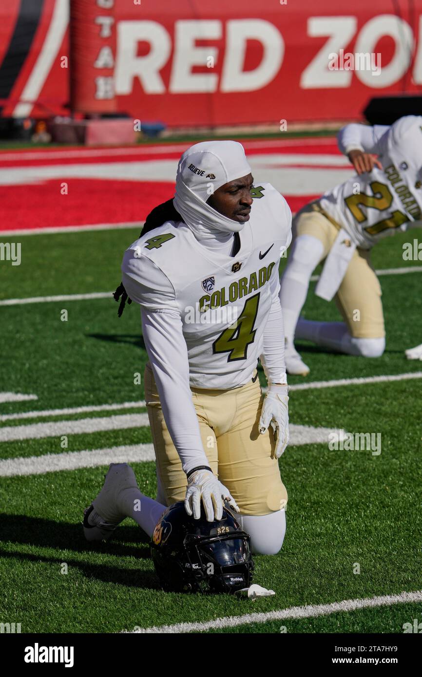 November 23 2023: Buffaloes wide receiver Javon Antonio (4) in action ...