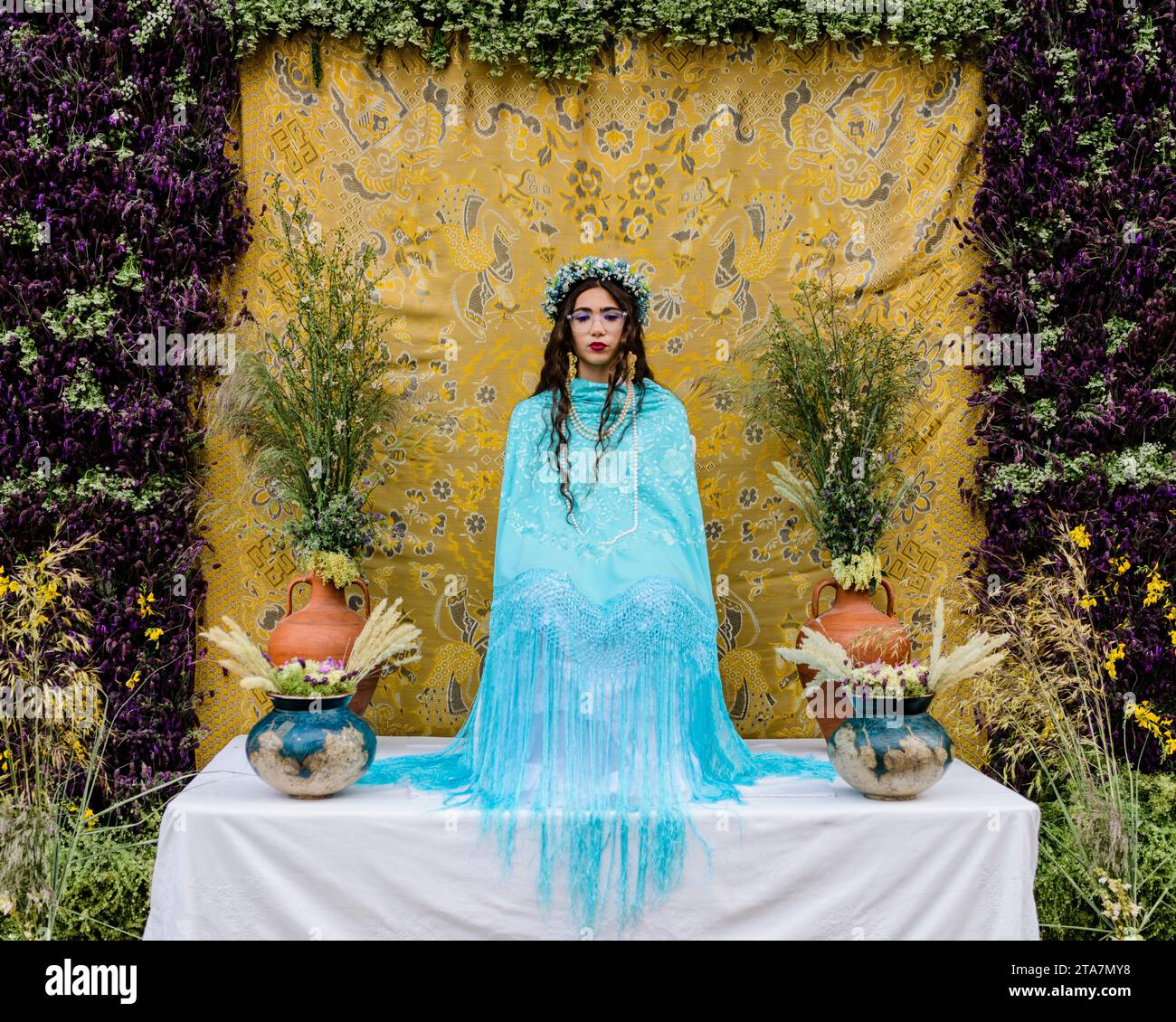 "Las Mayas" Festival (Colmenar Viejo, Madrid Stock Photo - Alamy