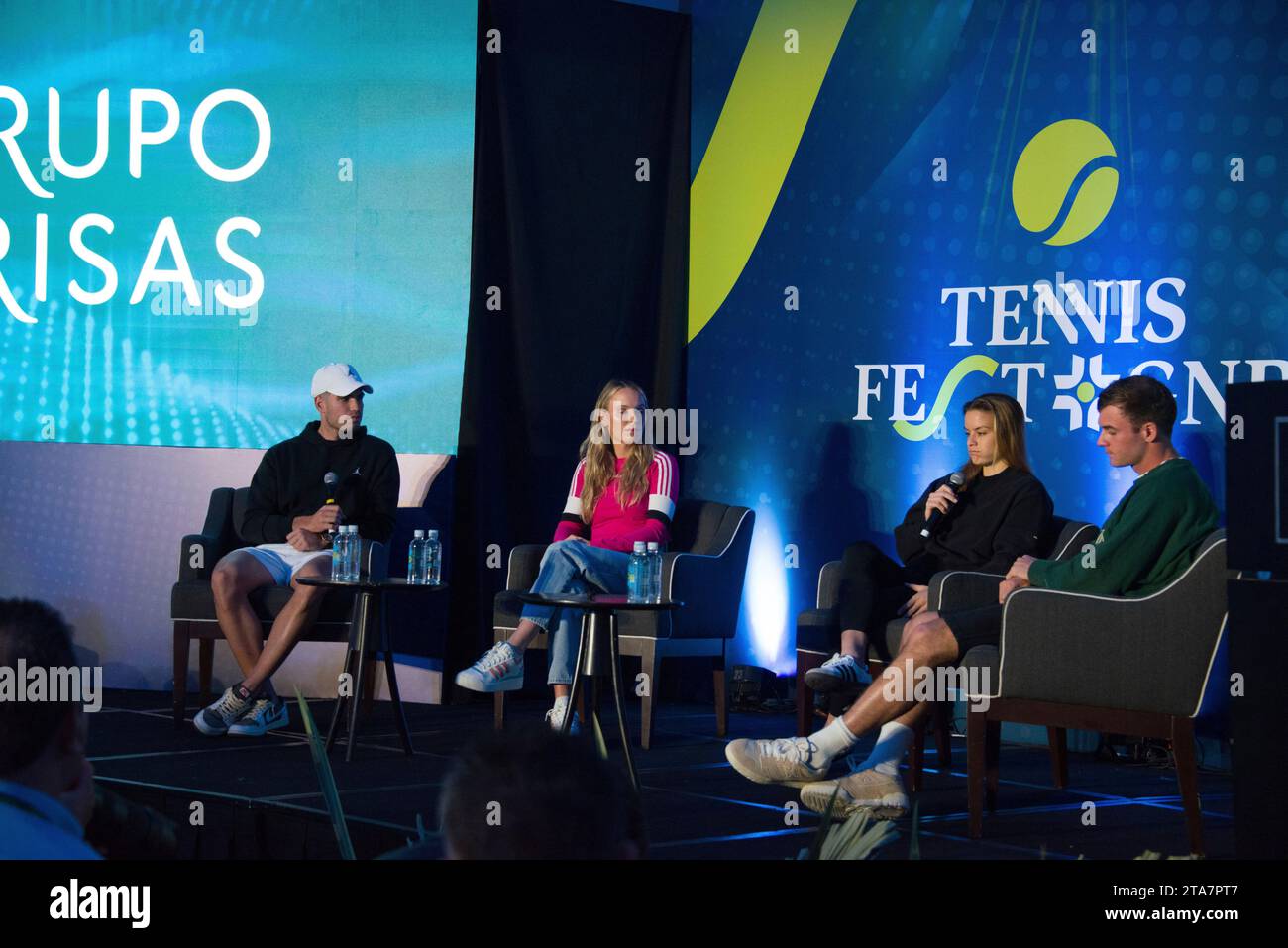 Maria sakkari conference hi-res stock photography and images - Alamy