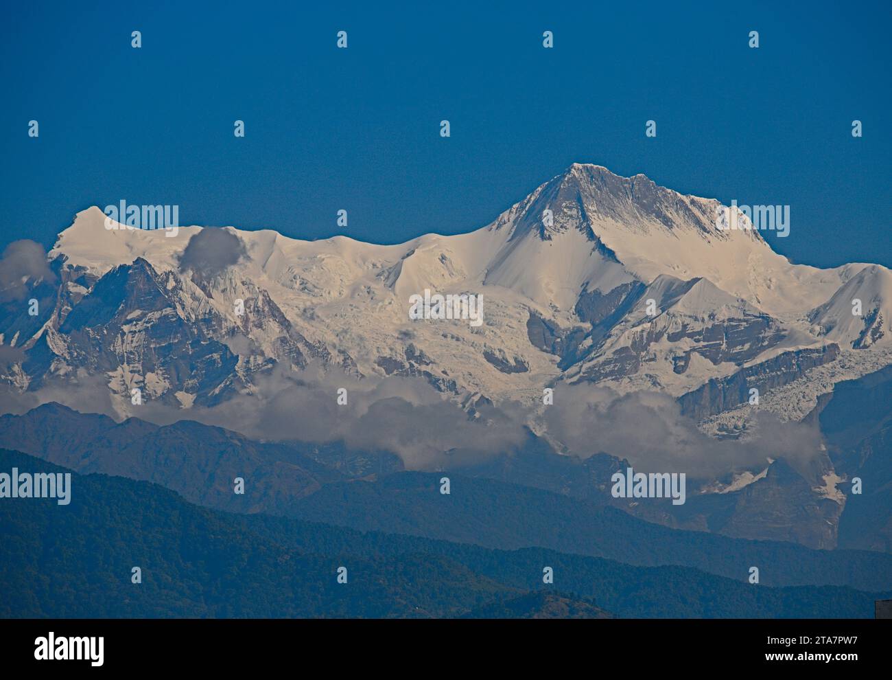 Nepal, Pokhara, Himalayas, Annapurna Range, Annapurna IV, Annapurna II ...