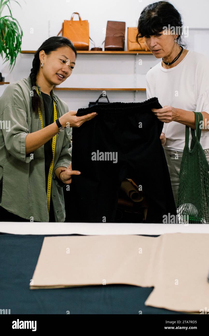 Female showing pants hi-res stock photography and images - Alamy