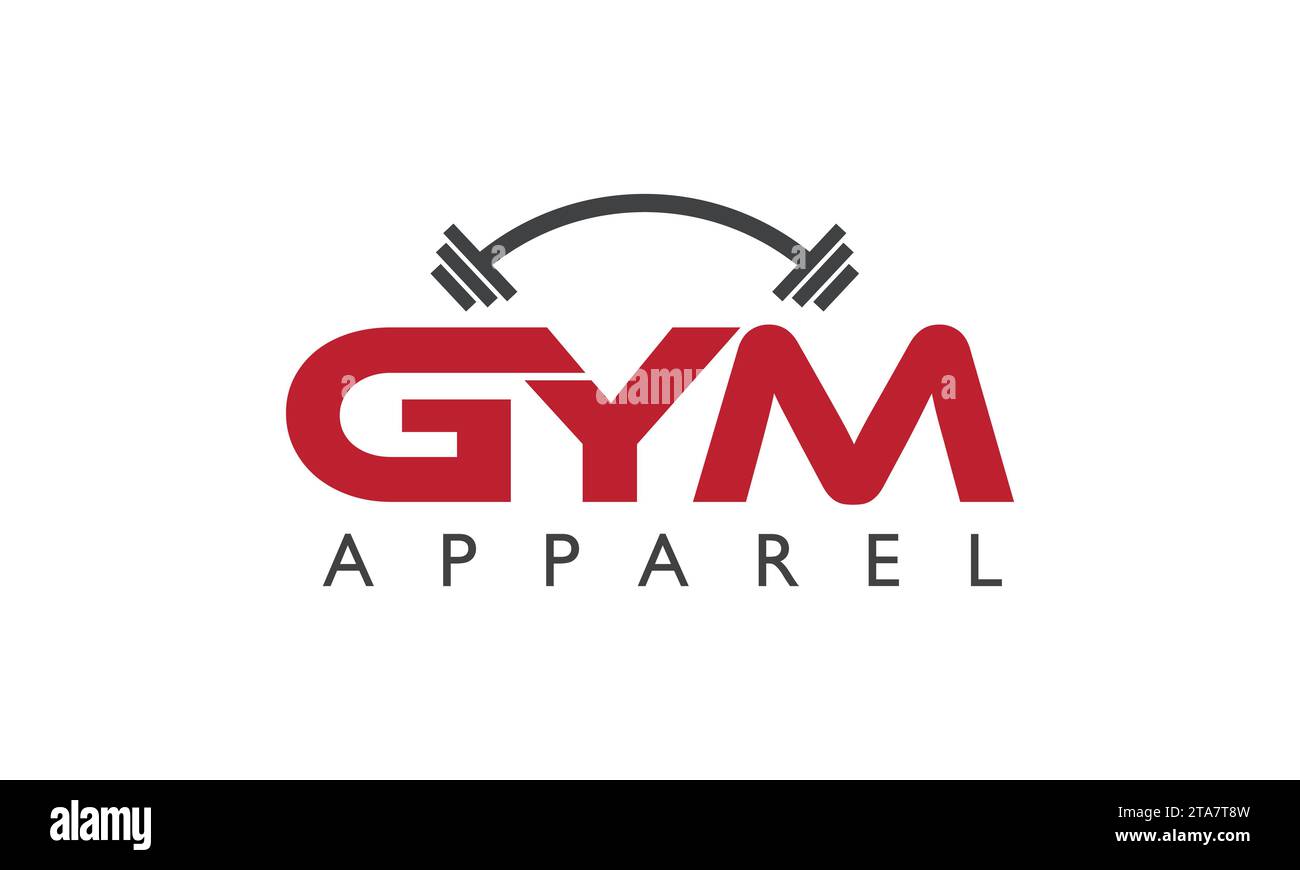 GYM Logo Design Unique and Creative Logo Design Stock Vector Image ...