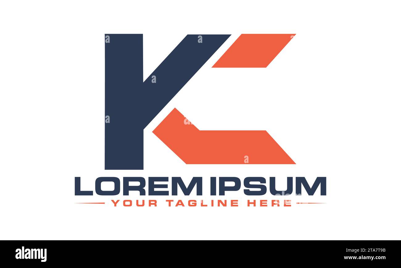 KC Logo Design Unique and Modern Logo Design Stock Vector Image & Art ...