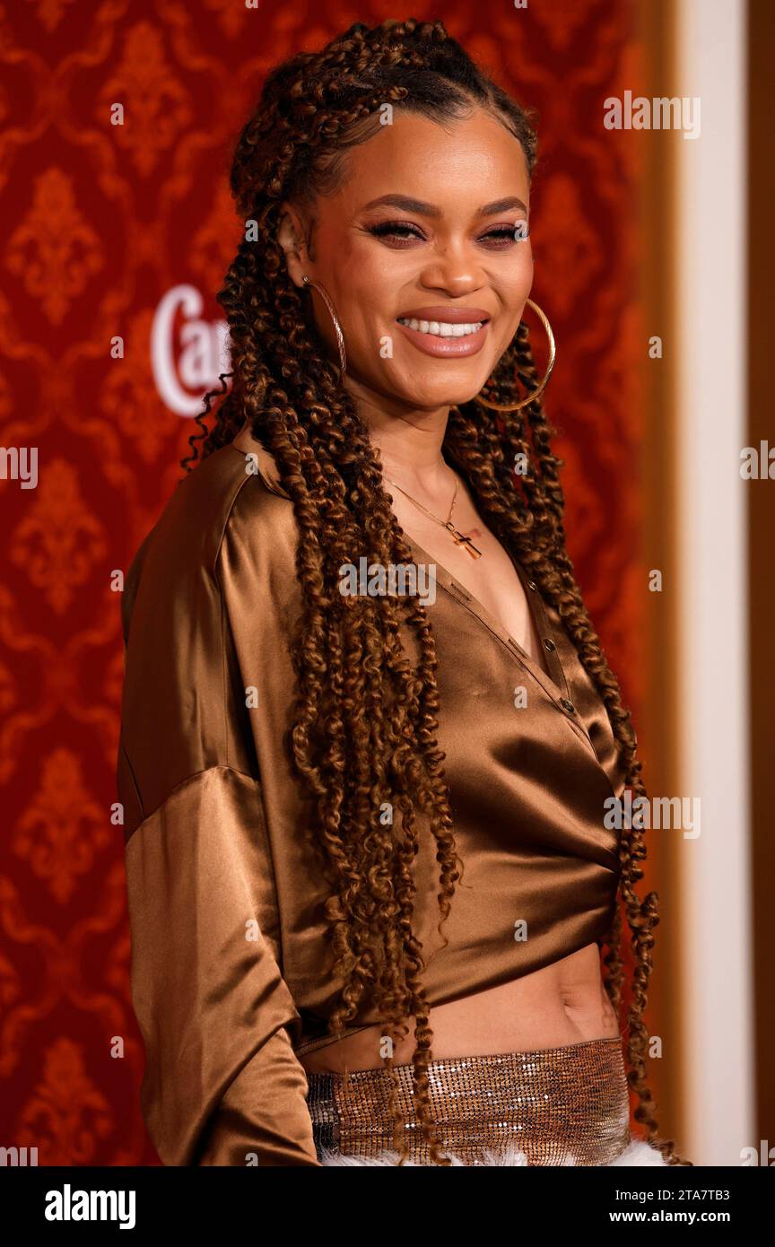 Andra Day bei der Weltpremiere des Amazon Prime Video Films 'Candy Cane ...