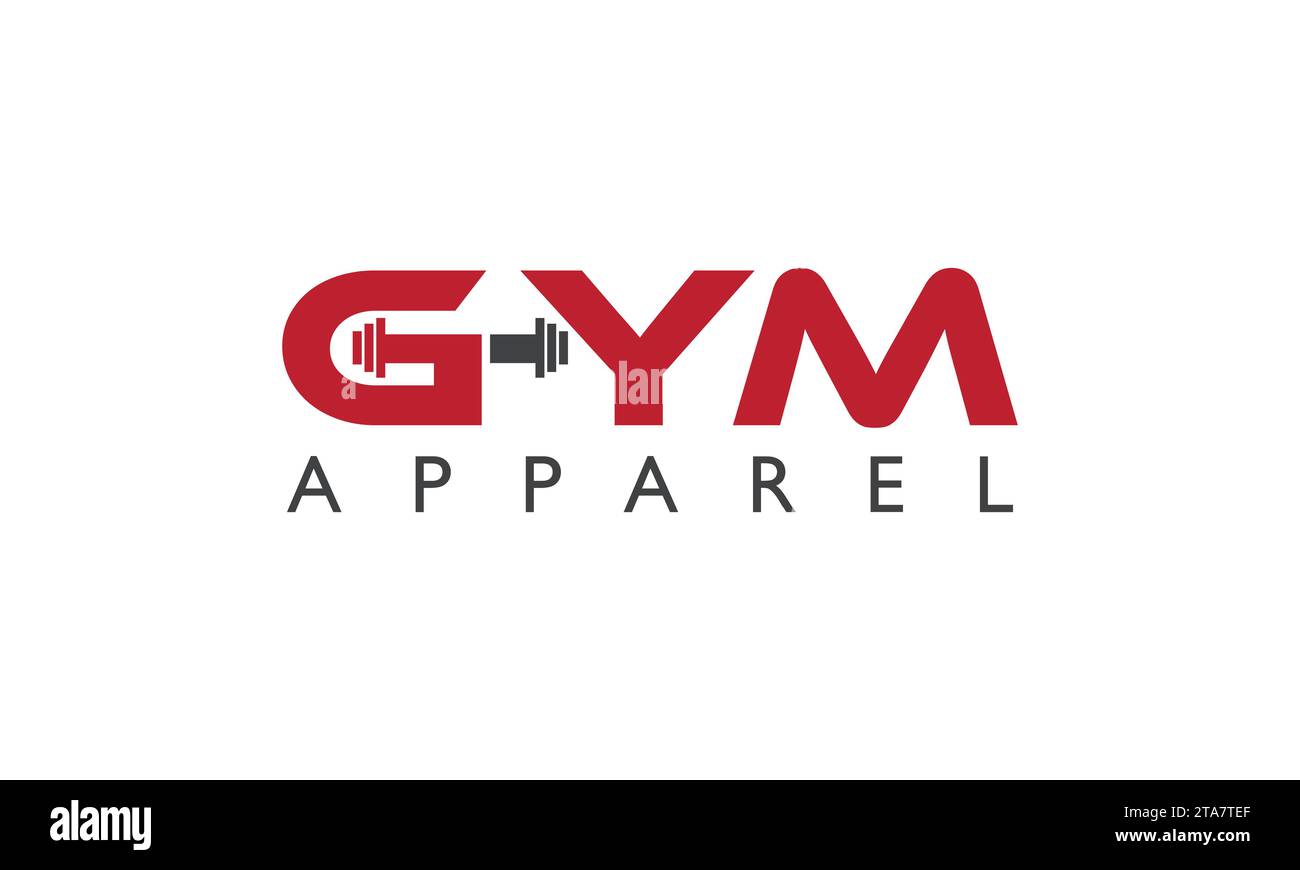 GYM Logo Design Unique and Creative Logo Design Stock Vector Image ...