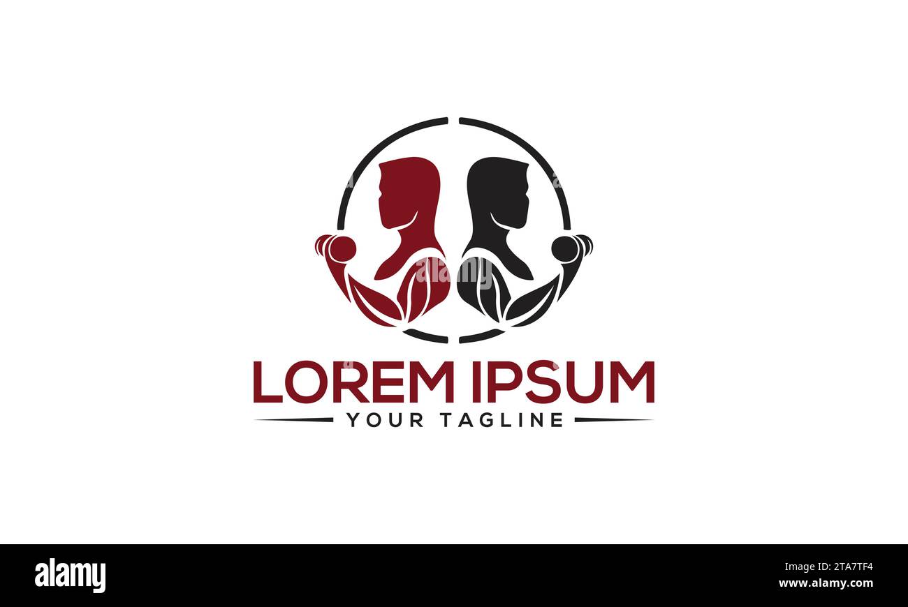 GYM Logo Design Unique and Creative Logo Design Stock Vector Image ...