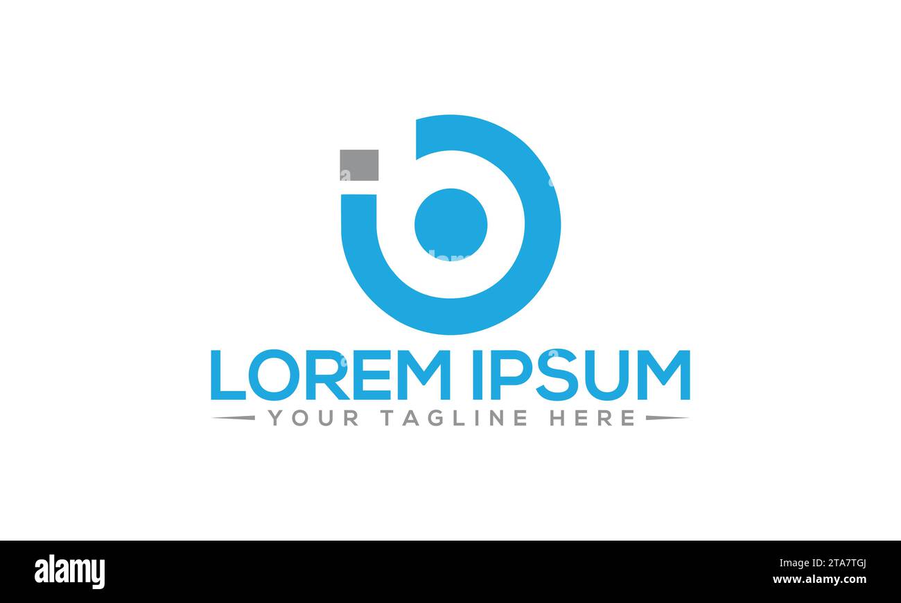 Ib logo design hi-res stock photography and images - Alamy