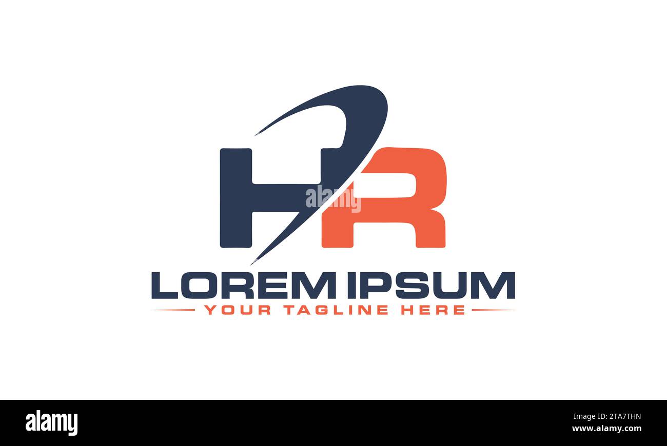 HR Logo Design Unique and Modern Logo Design Stock Vector Image & Art ...