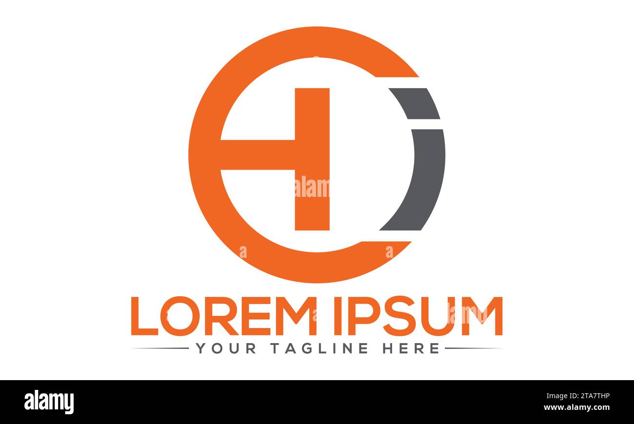 Hi logo design hi-res stock photography and images - Alamy