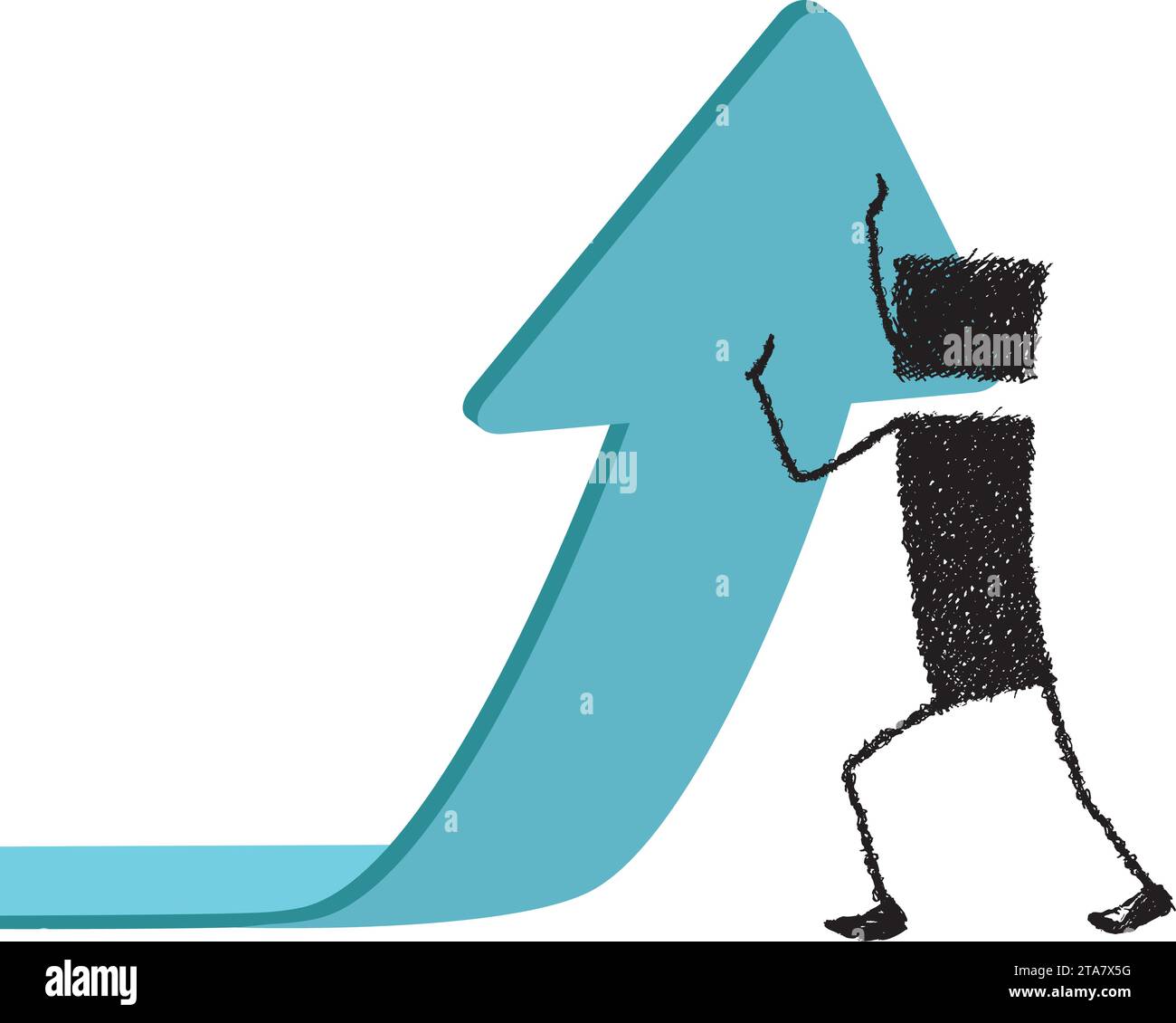 Lift figure Stock Vector Images - Alamy