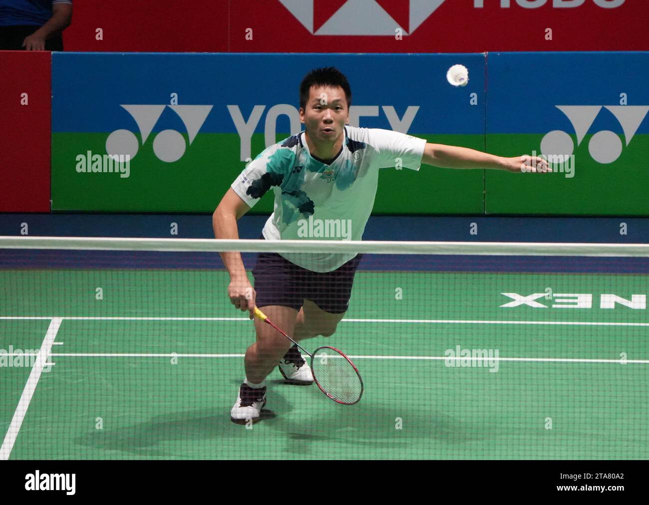Lee Yang of Chinese Taipei during the Yonex Internationaux de France ...