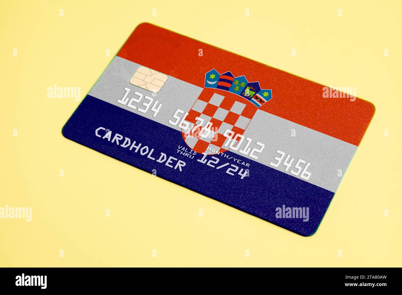 Croatia identity card hi-res stock photography and images - Alamy