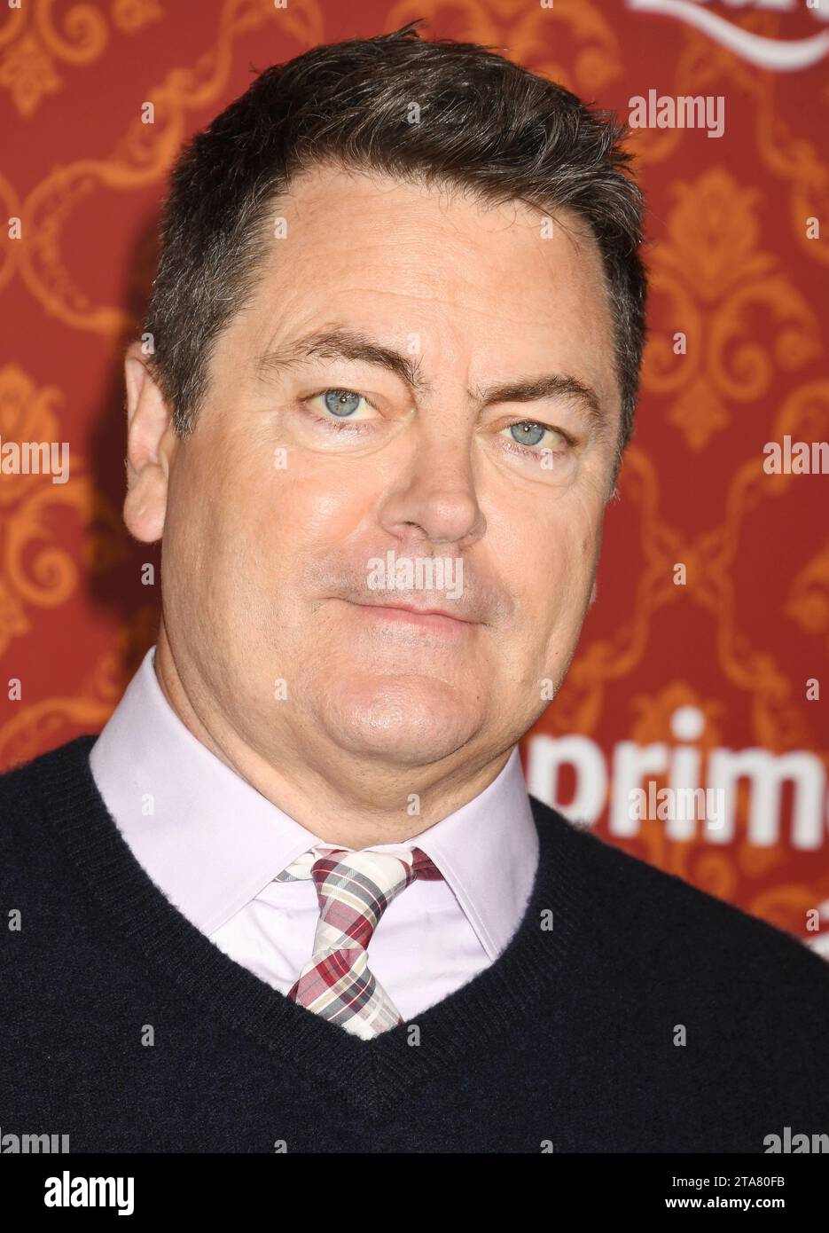 LOS ANGELES, CALIFORNIA - NOVEMBER 28: Nick Offerman attends the world ...