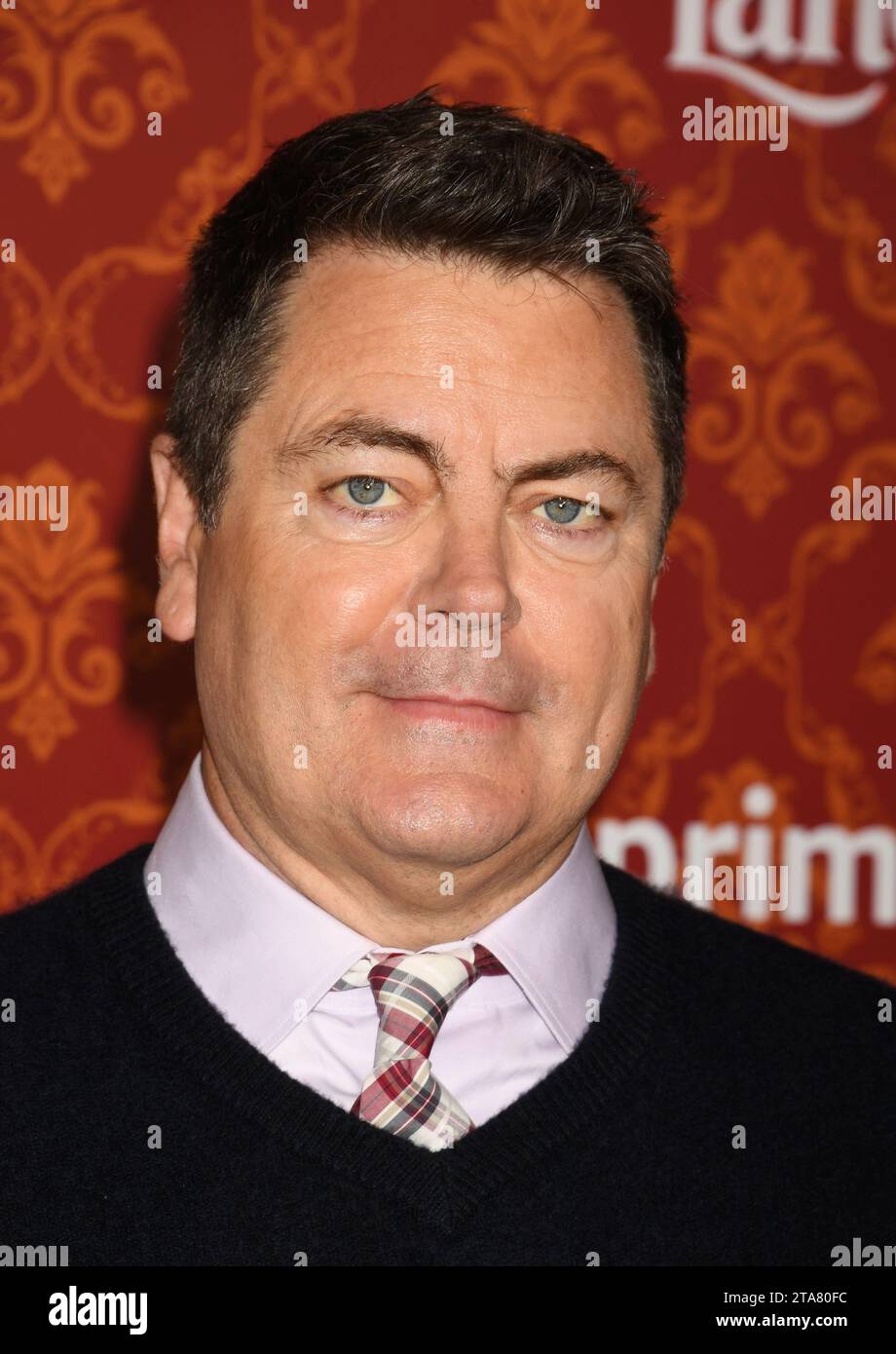 LOS ANGELES, CALIFORNIA - NOVEMBER 28: Nick Offerman attends the world ...