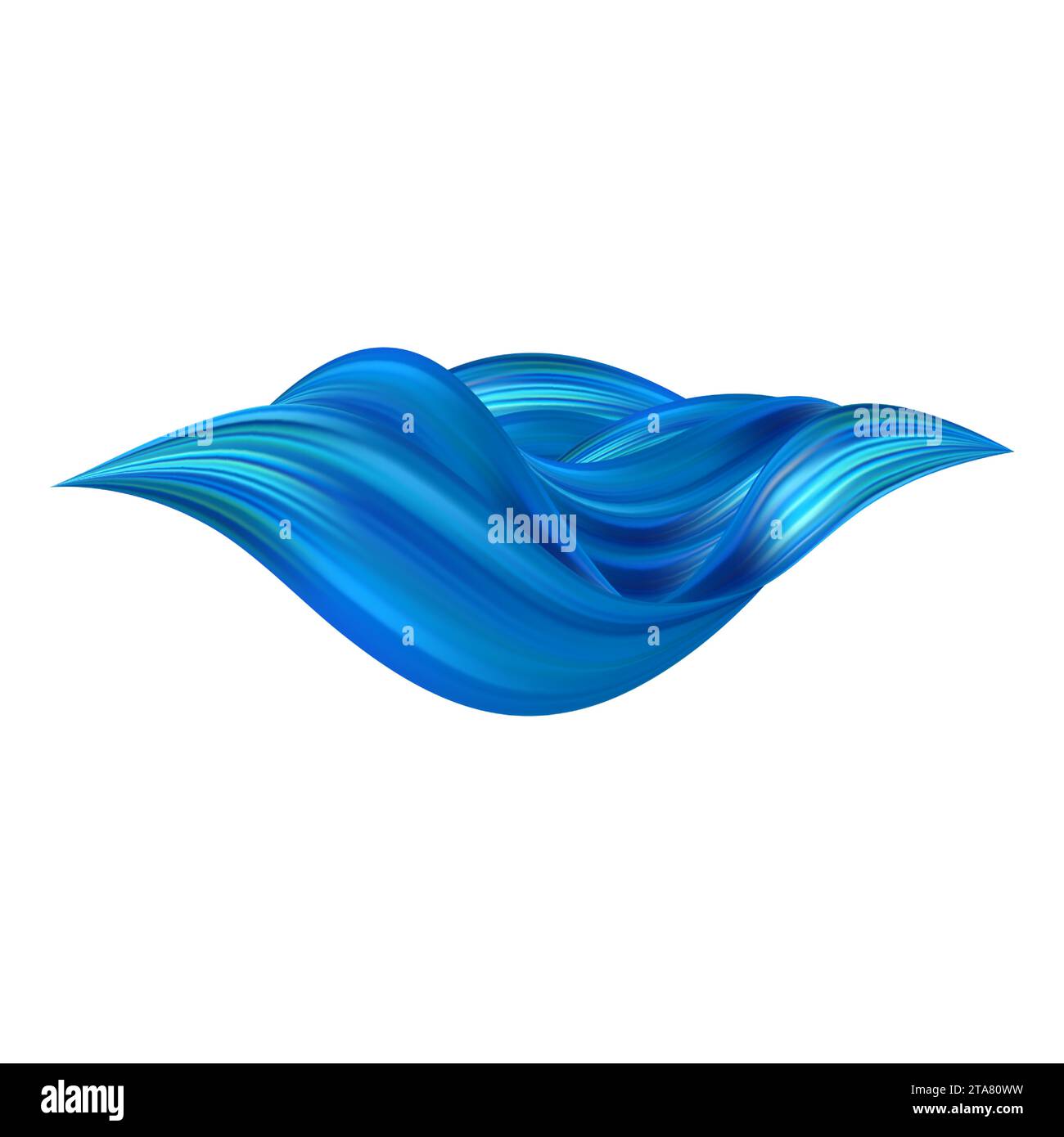 3d Brushstroke gradient texture brush Stock Vector Image & Art - Alamy
