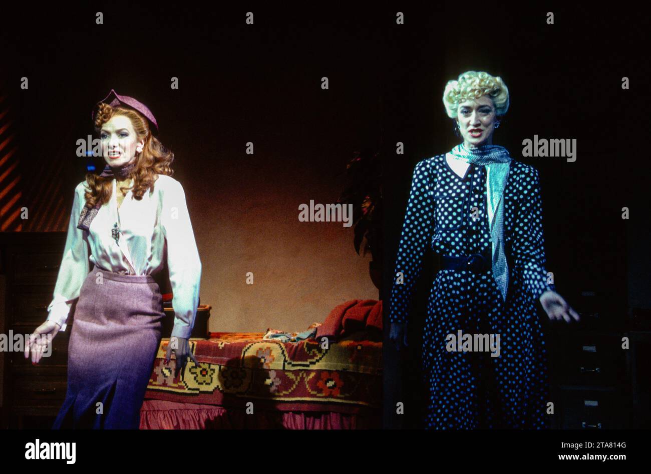 l-r: Fiona Hendley (Gabby / Bobbi), Haydn Gwynne (Oolie / Donna) in ...