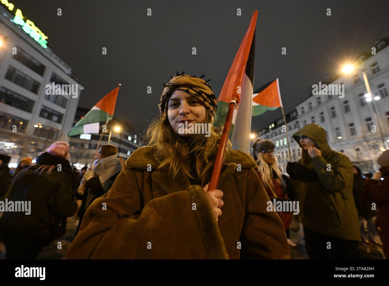 Czech palestine flag hi-res stock photography and images - Alamy