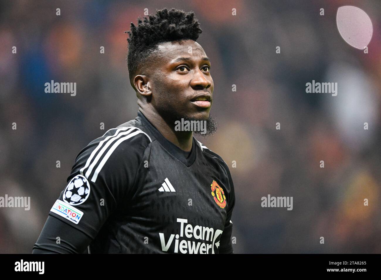ISTANBUL - Manchester United FC goalkeeper Andre Onana during the UEFA ...