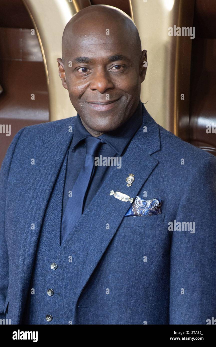 London, UK. 28 Nov, 2023. Pictured: Paterson Joseph attends The World ...