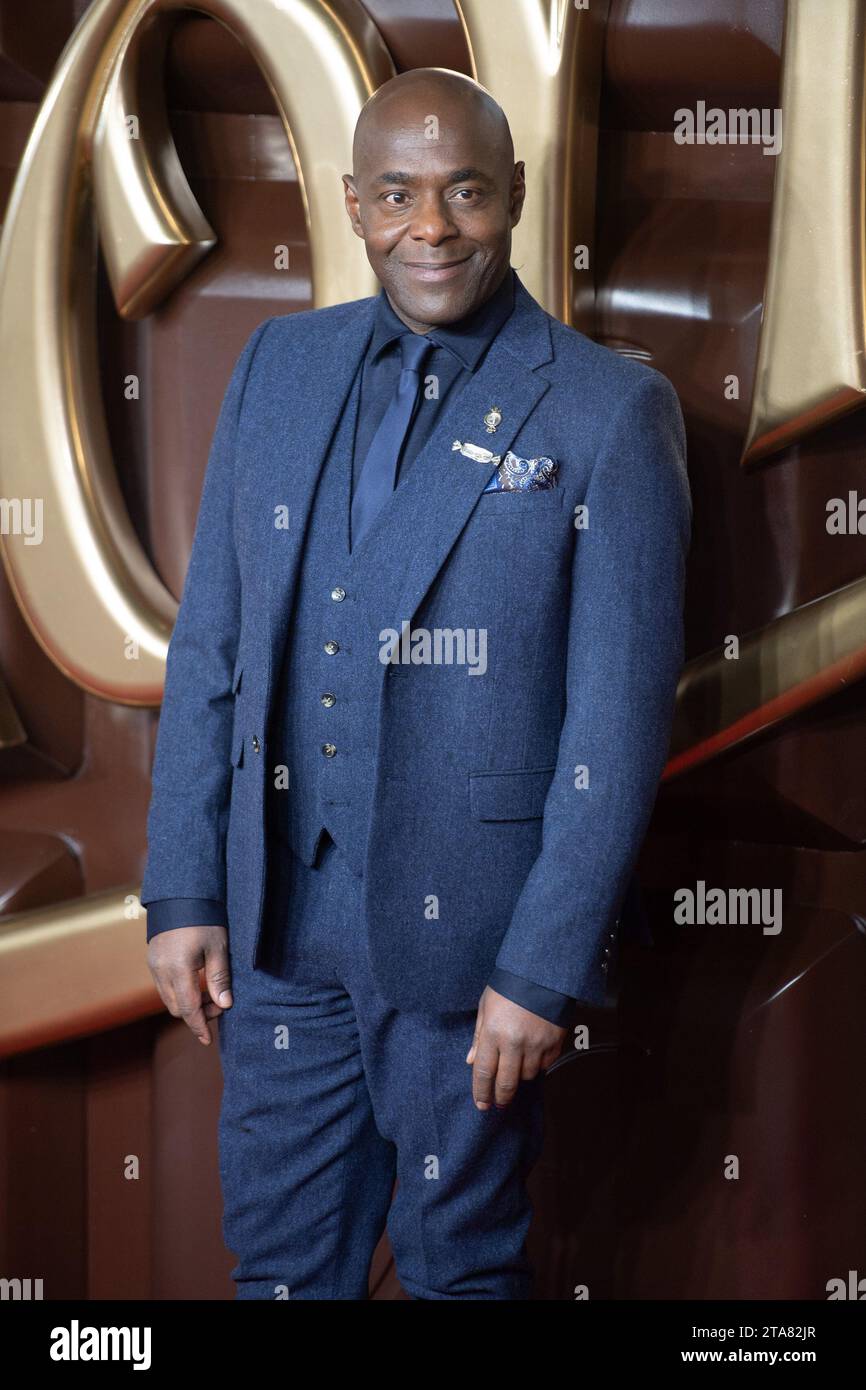 London, UK. 28 Nov, 2023. Pictured: Paterson Joseph attends The World ...