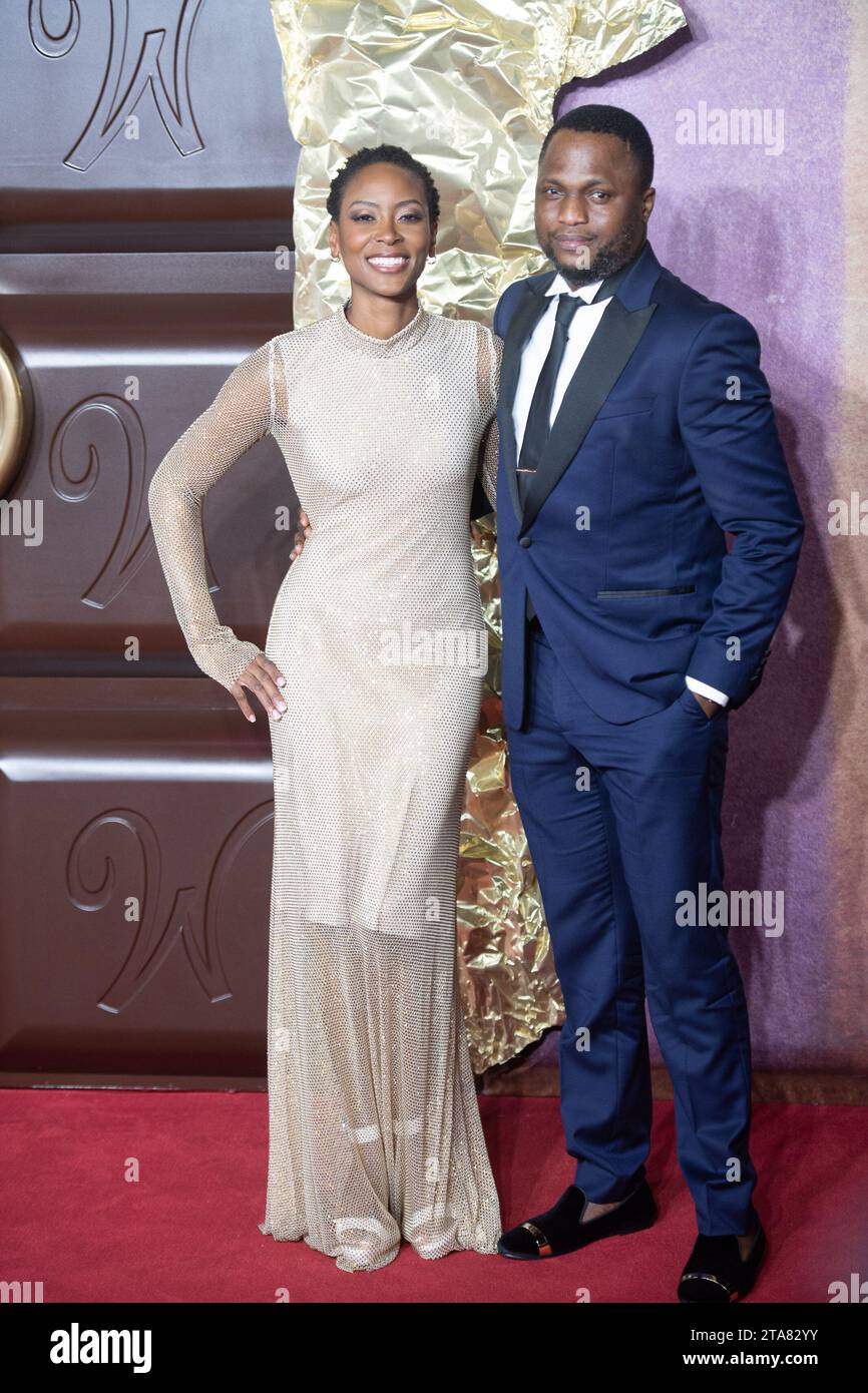 London, UK. 28 Nov, 2023. Pictured: Tracy Ifeachor attends The World Premiere of 'Wonka' at ...