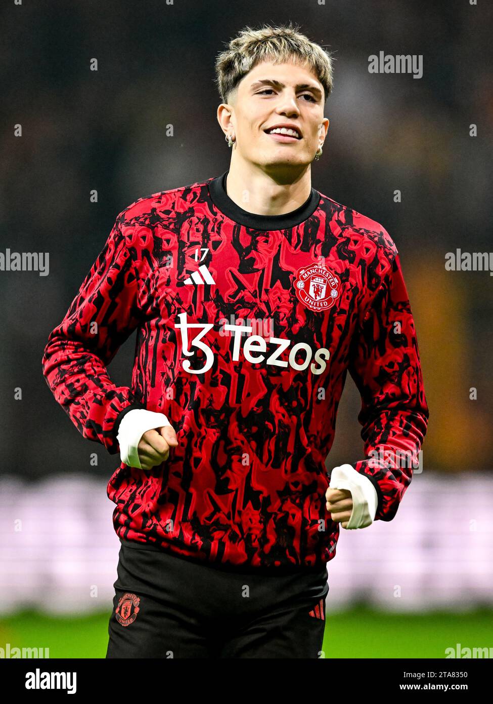 ISTANBUL - Alejandro Garnacho of Manchester United FC during the UEFA ...