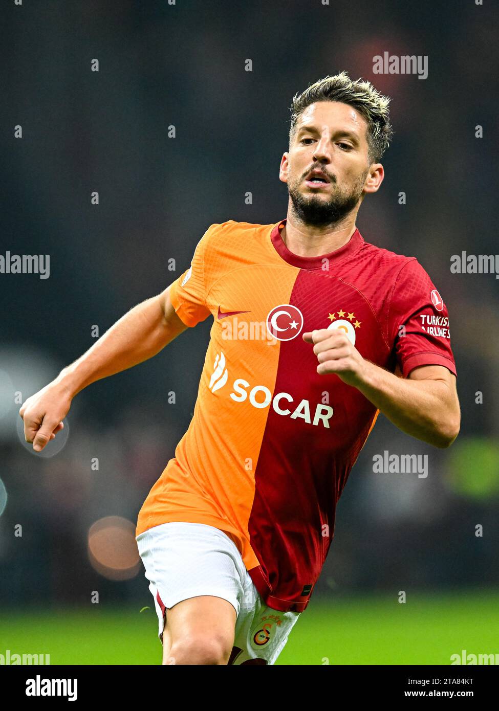 ISTANBUL - Dries Mertens of Galatasaray during the UEFA Champions ...